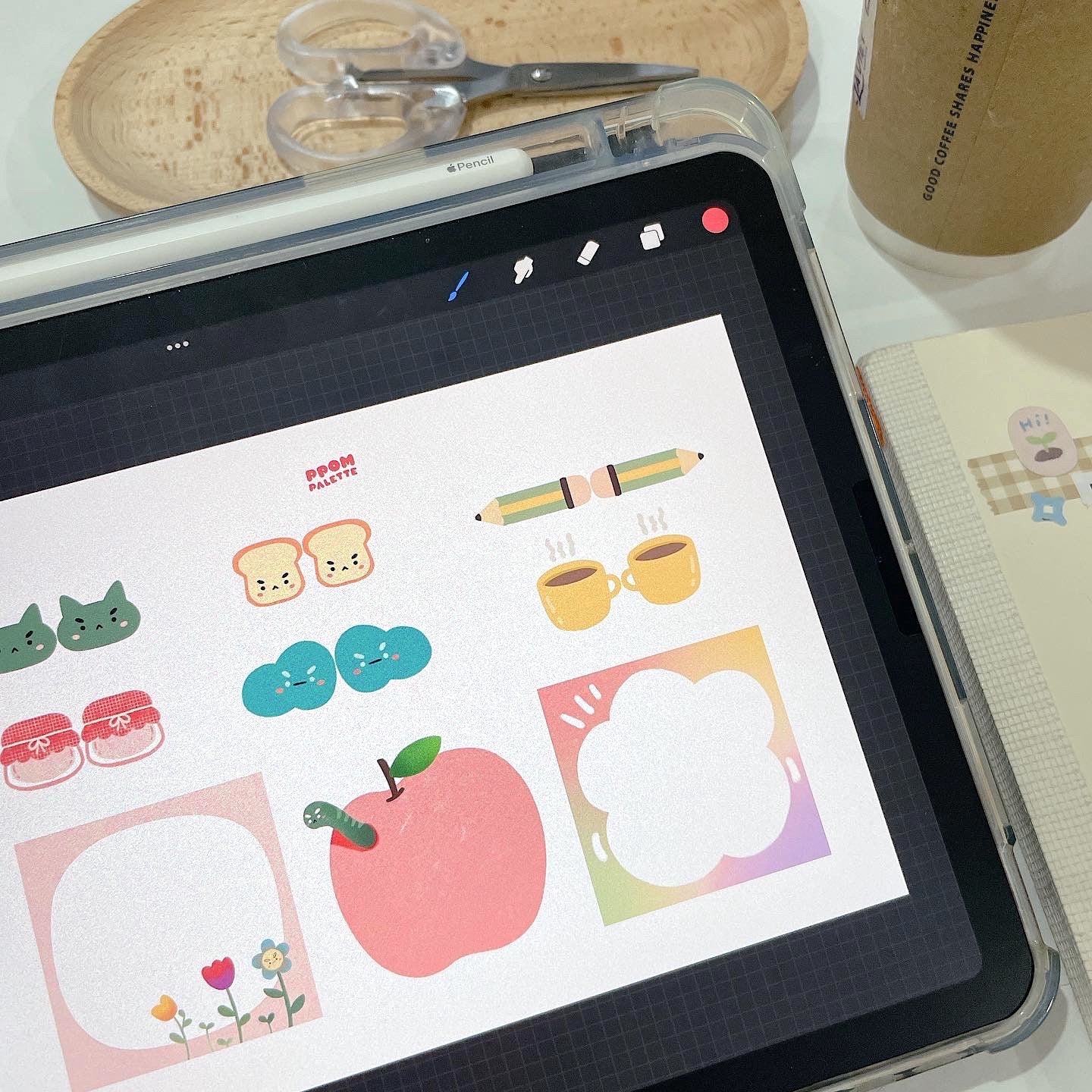 [Digital download] Bookmarks and Notepads – ppompalette